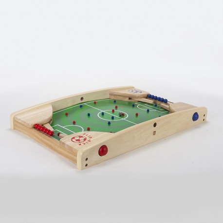 Flipper foot : Baby foot et Flipper, un jeu de foot en bois étonnant